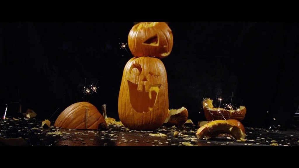 Super Slow Motion Video of Pumpkins Being Smashed Shot at 1000 FPS