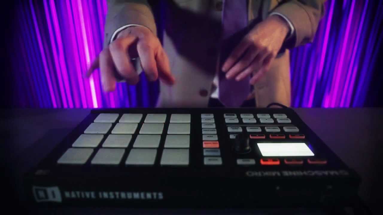 The Maschine Mikro, an Electronic Percussion Instrument