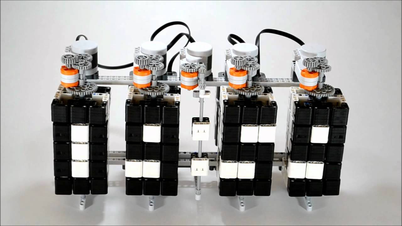 Time Twister, A LEGO Mindstorms Digital Clock