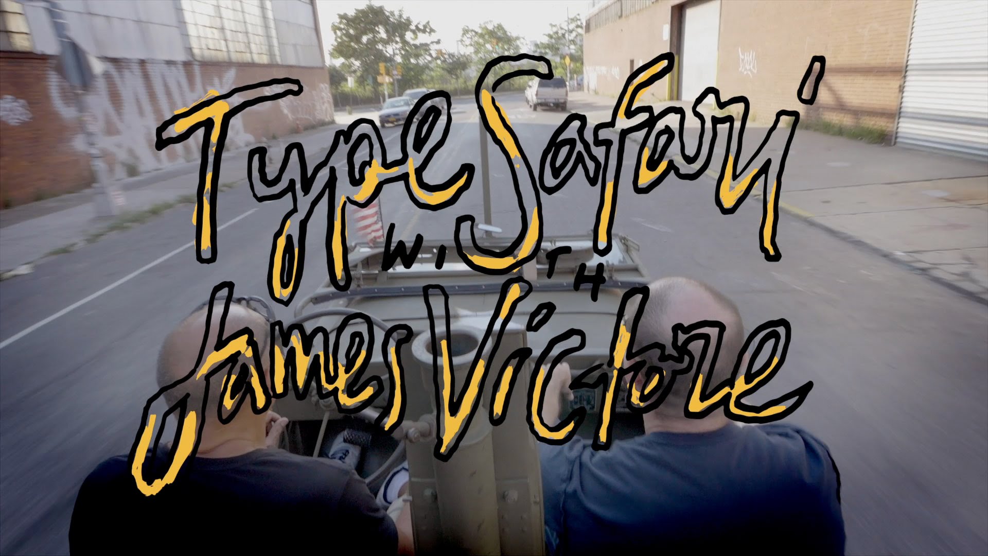 Artist James Victore Tours Brooklyn and Queens, New York on a 'Type ...