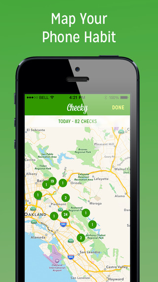 Checky, An App That Tracks Where and How Many Times a Phone Gets Checked