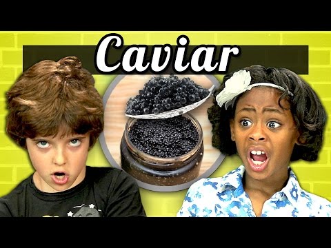Kids React to Trying Caviar for the First Time