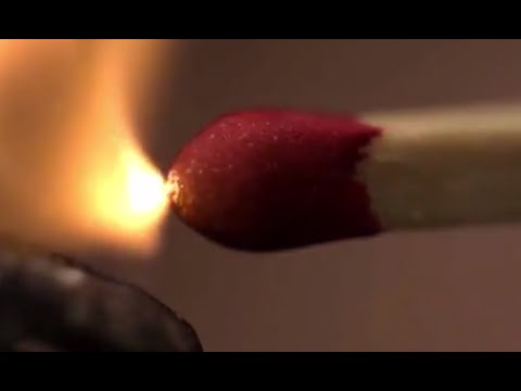 Mesmerizing Super Slow Motion Video of Match Heads Being Lit With a ...
