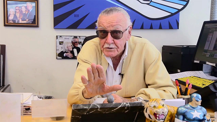 Stan Lee Discusses the Past and Present Look of His Iconic Mustache