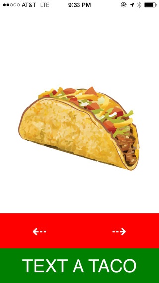 Taco Text, An App for Sending an Image of a Delicious Taco to People ...