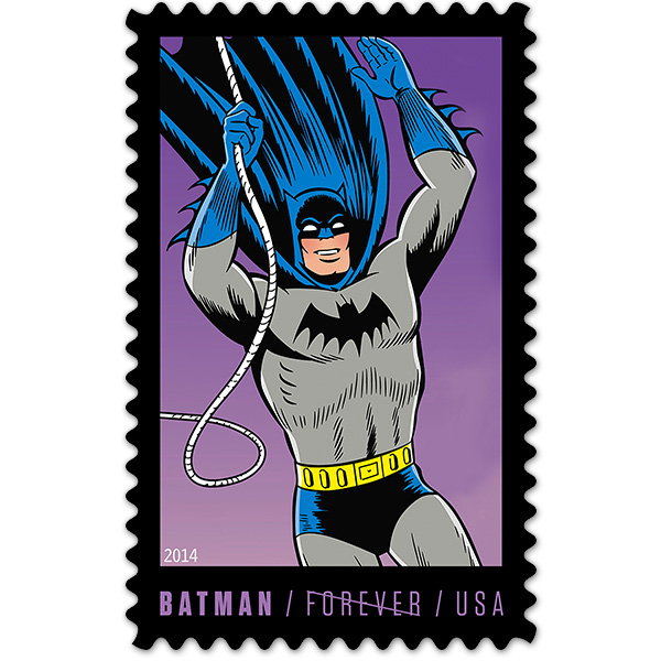 USPS Releases a Series of Batman Postage Stamps to Celebrate the Dark ...