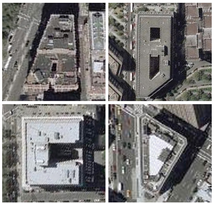 Satellite Fonts, An Alphabet Composed of Buildings From Google Maps Imagery