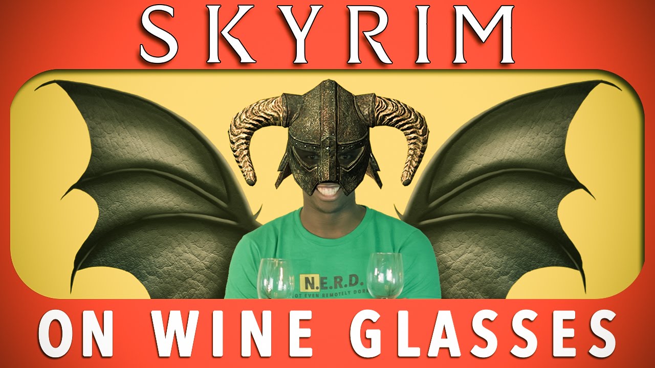 'The Elder Scrolls V: Skyrim' Theme Song Played on Wine Glasses and ...