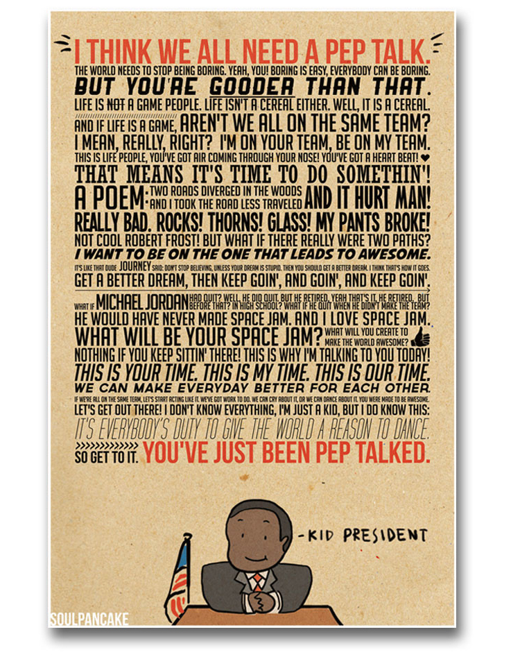 Kid President & Grover From 'Sesame Street' Give a Pep Talk for ...