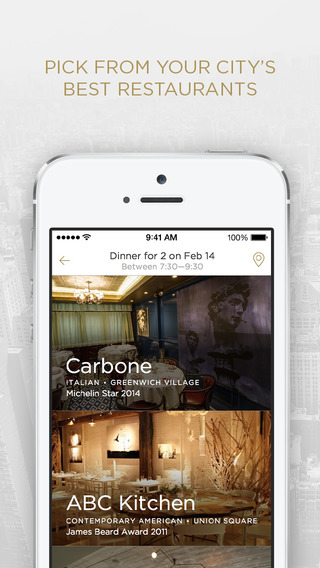 Reserve, An App That Helps Diners Find Restaurants, Reserve Tables, and ...