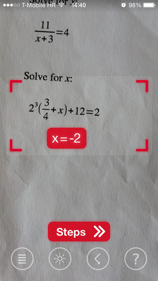 PhotoMath, A Smartphone App That Can Solve Complex Math Equations by ...
