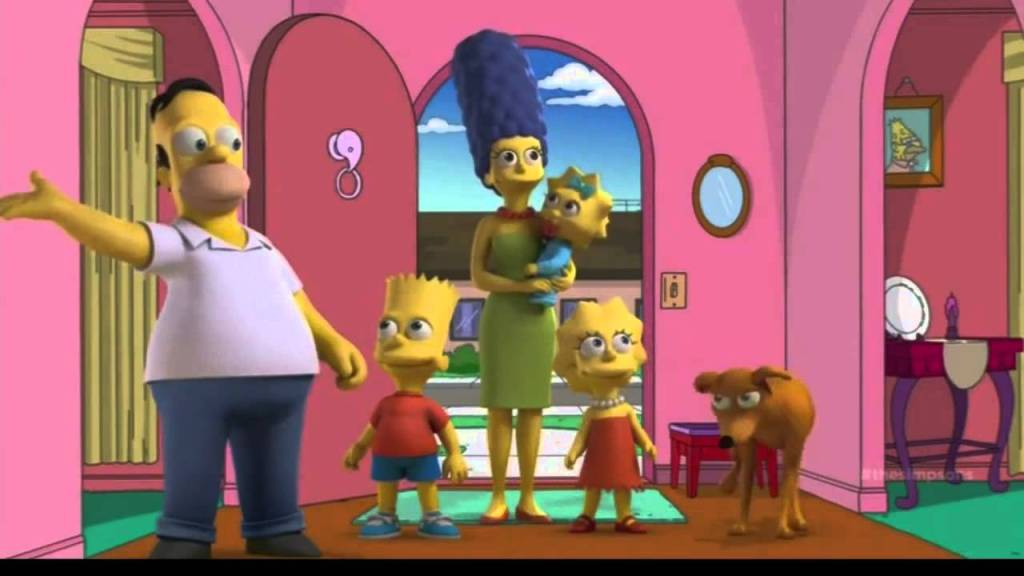 The Simpsons Meet Alternate Versions of Themselves in the Style of ...