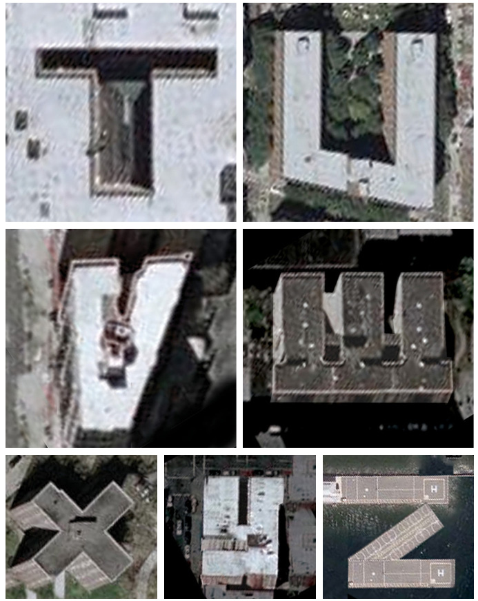 Satellite Fonts, An Alphabet Composed of Buildings From Google Maps Imagery