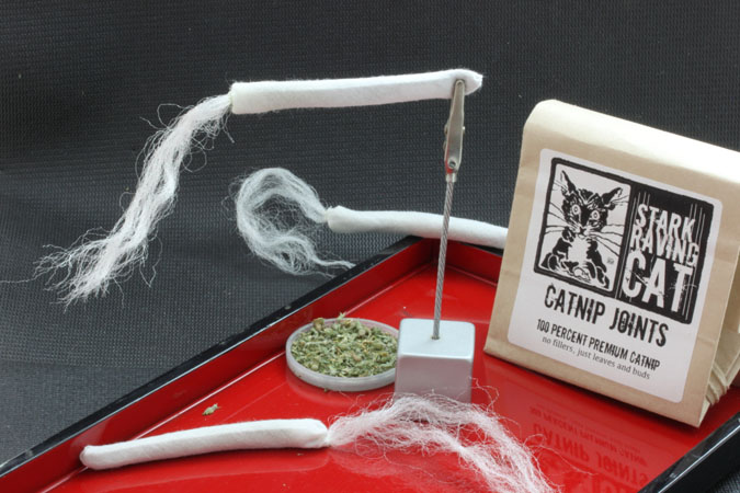 Catnip Joints, Cigarette-Style Catnip Toys for Those Kitties Who Wish to Partake