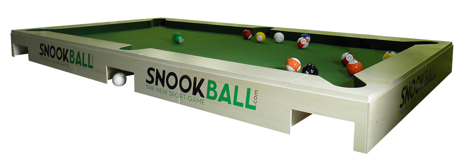 Snookball, A Combination of Billiards and Soccer That Replaces Cues ...