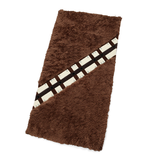A Furry Chewbacca Rug Complete With Bandolier