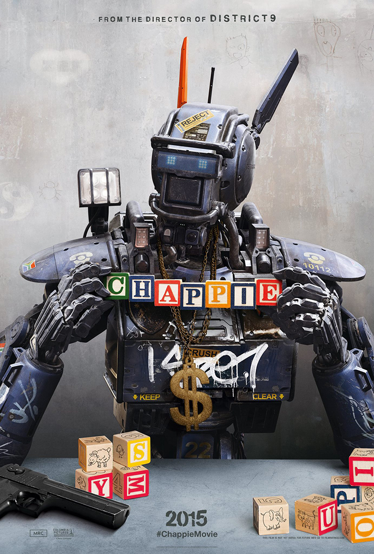 'CHAPPiE', An Upcoming Movie About a Gifted Robot Who Goes From Being a ...