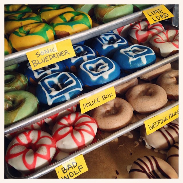 Imaginative Doctor Who-Themed Donuts Featured Every Saturday at Unique ...