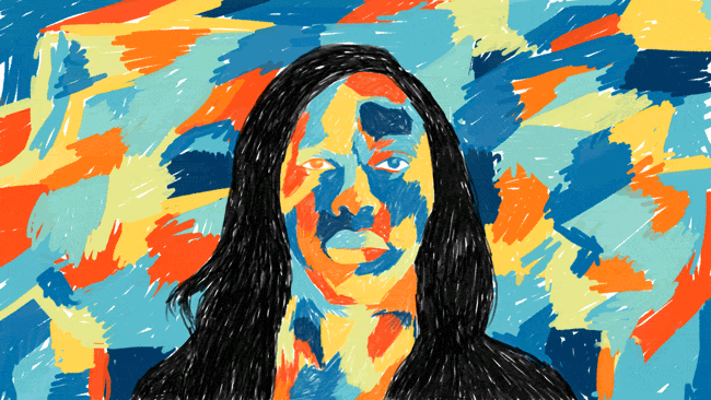 Colorful Abstract Illustrations Animated in Mesmerizing Loops