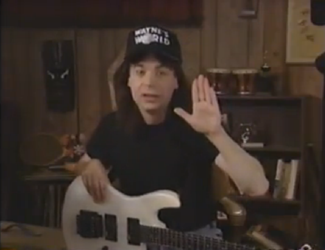 Awkward Clips From the 1992 'Wayne's World' VCR Board Game