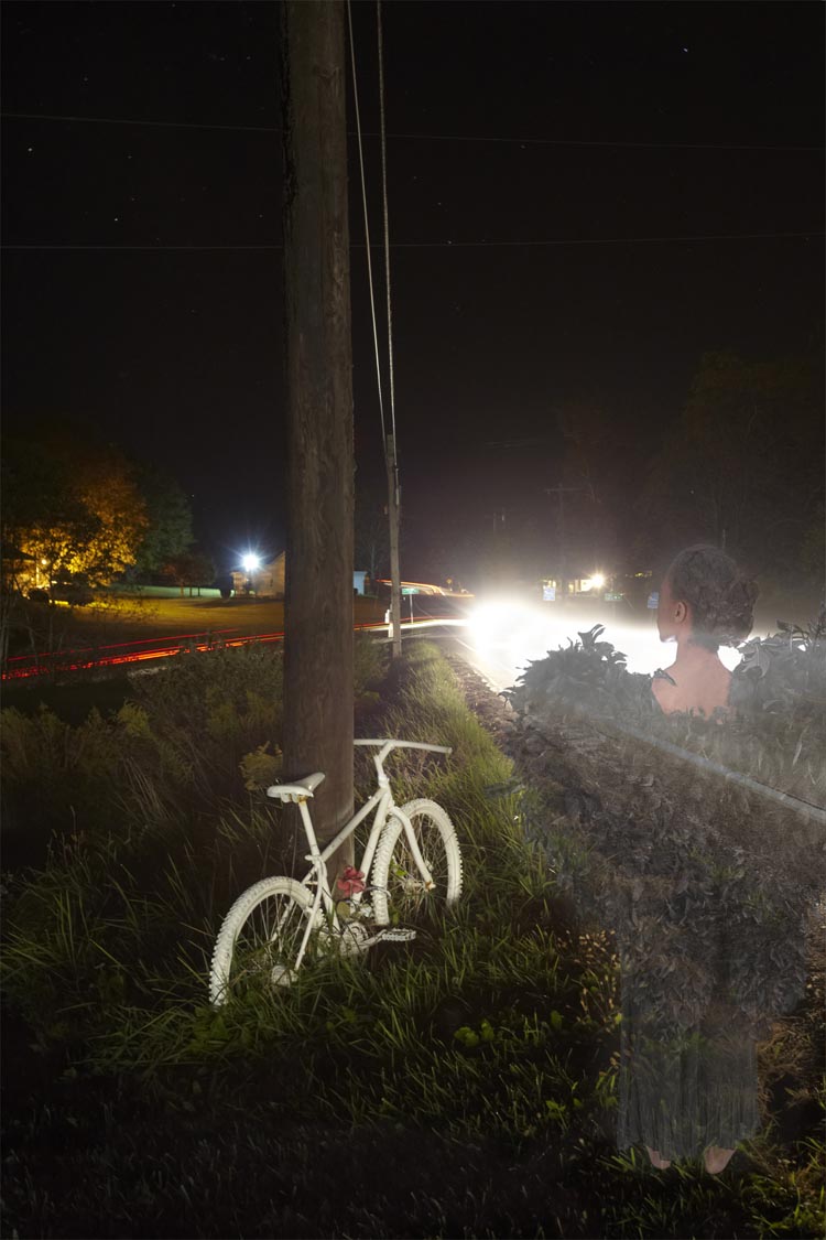Artist Documents 'Ghost Bike' Cyclist Memorials in Haunting Photo Project
