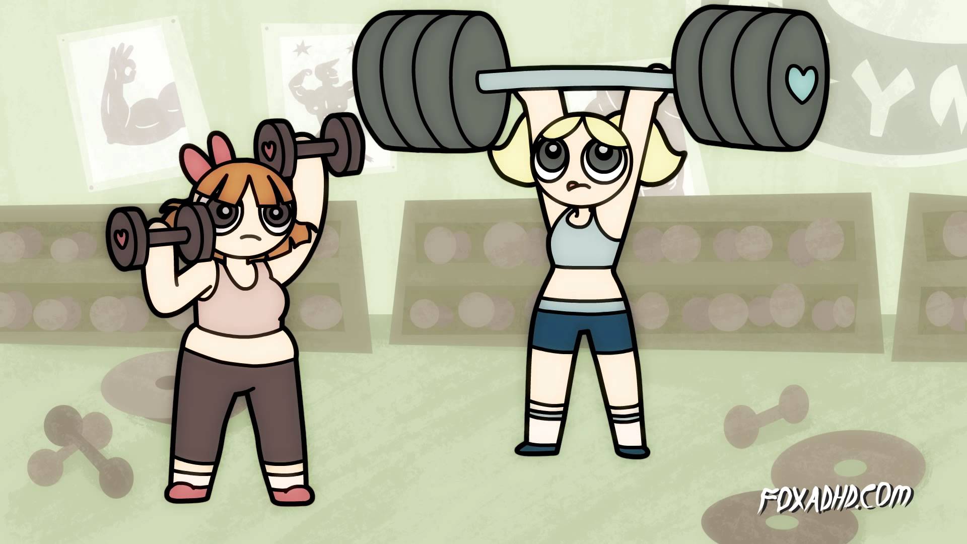 HBO's Powerpuff Girls, An Animated Mashup by ADHD of Girls and The ...