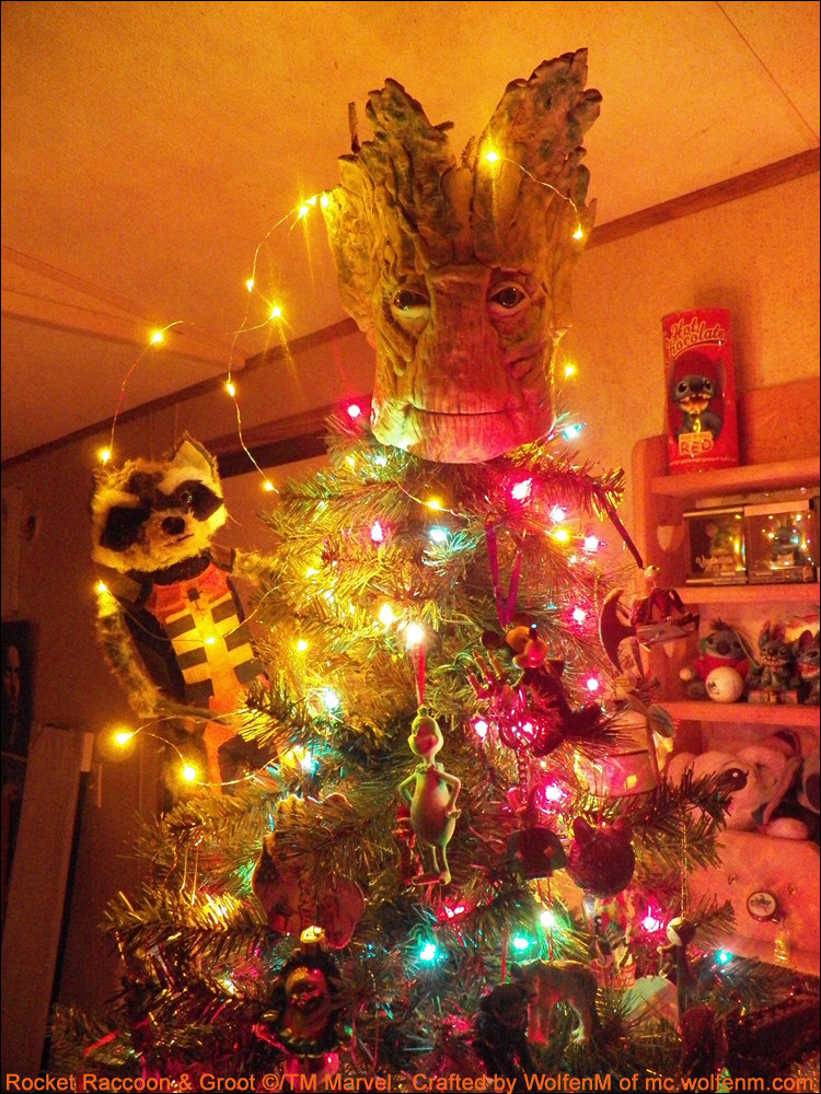 Custom Groot Tree Topper That Turns an Ordinary Christmas Tree Into the ...