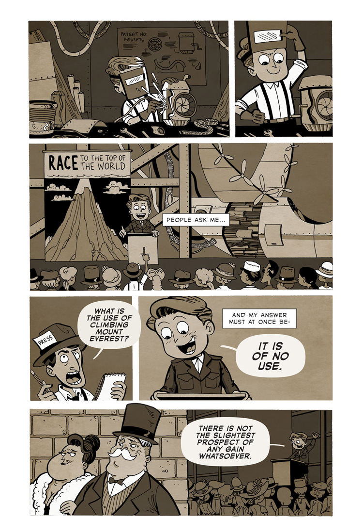 'George Mallory: Because It’s There', A Comic About Pioneering British ...