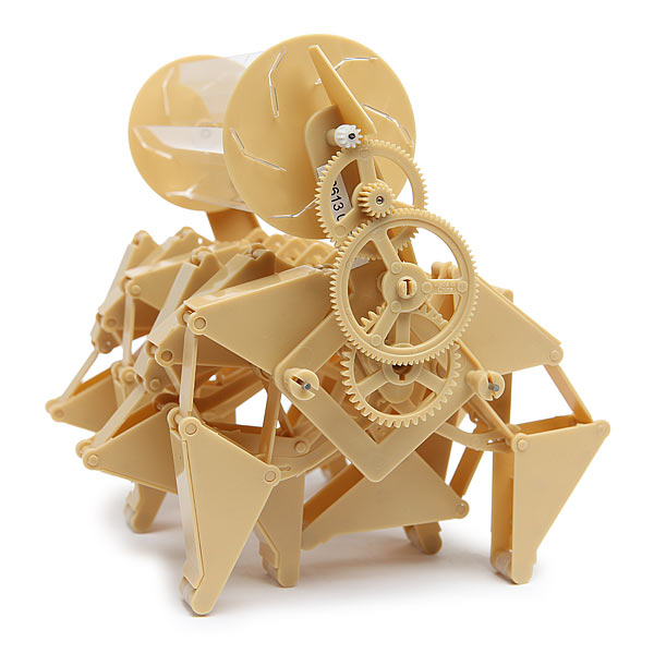 Wind-Powered Strandbeest Kinetic Sculpture Model Kits by ThinkGeek