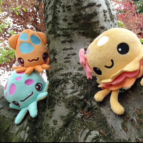 Ika Squid Plush by Inki Drop, An Adorable Cephalopod Toy