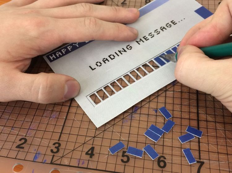 How to Make an 'Animated' Loading Message Window Greeting Card