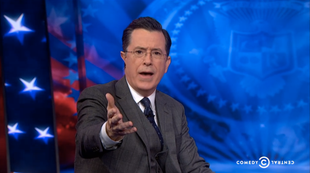 Stephen Colbert Signs Off From the Final 'Colbert Report' by Singing ...