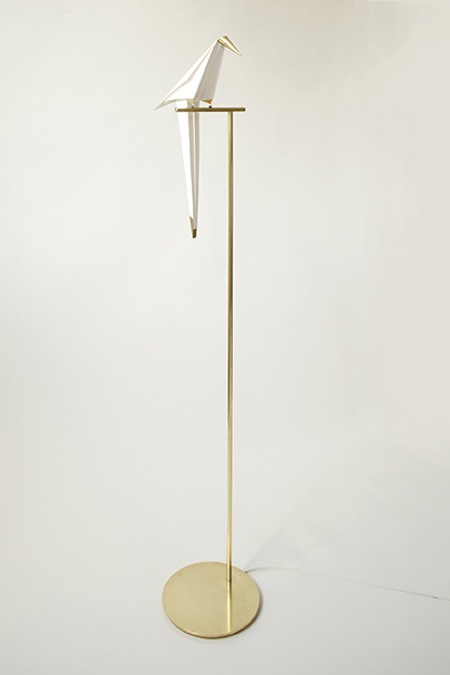 Perch Light, A Beautiful Origami Bird Lamp