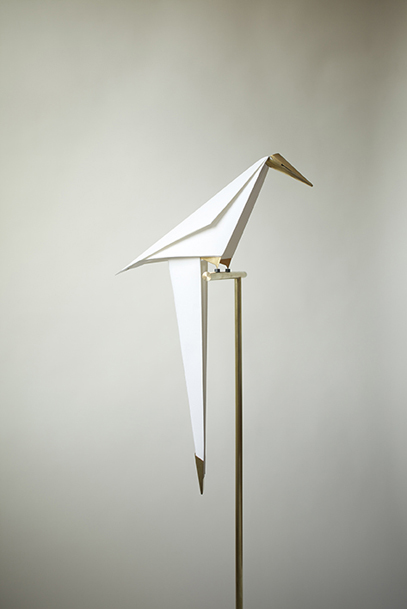 Perch Light, A Beautiful Origami Bird Lamp