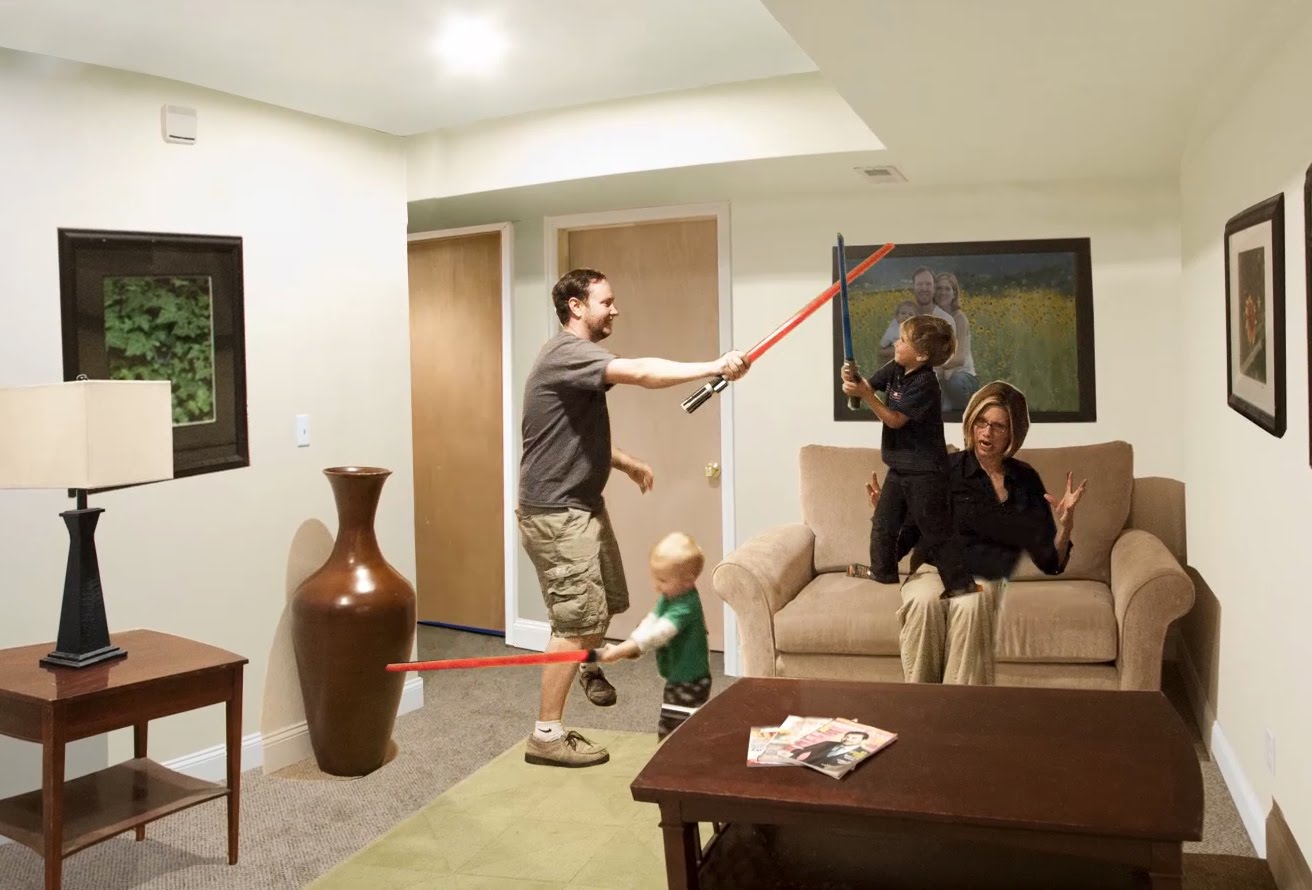 A Stop-Motion Animated Video Detailing the Finishing of a House Basement