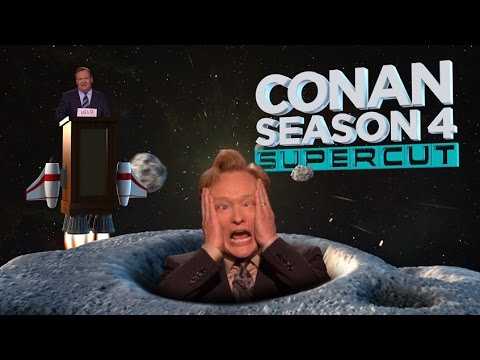 An Explosive Space-Themed Supercut of Season Four of 'Conan'