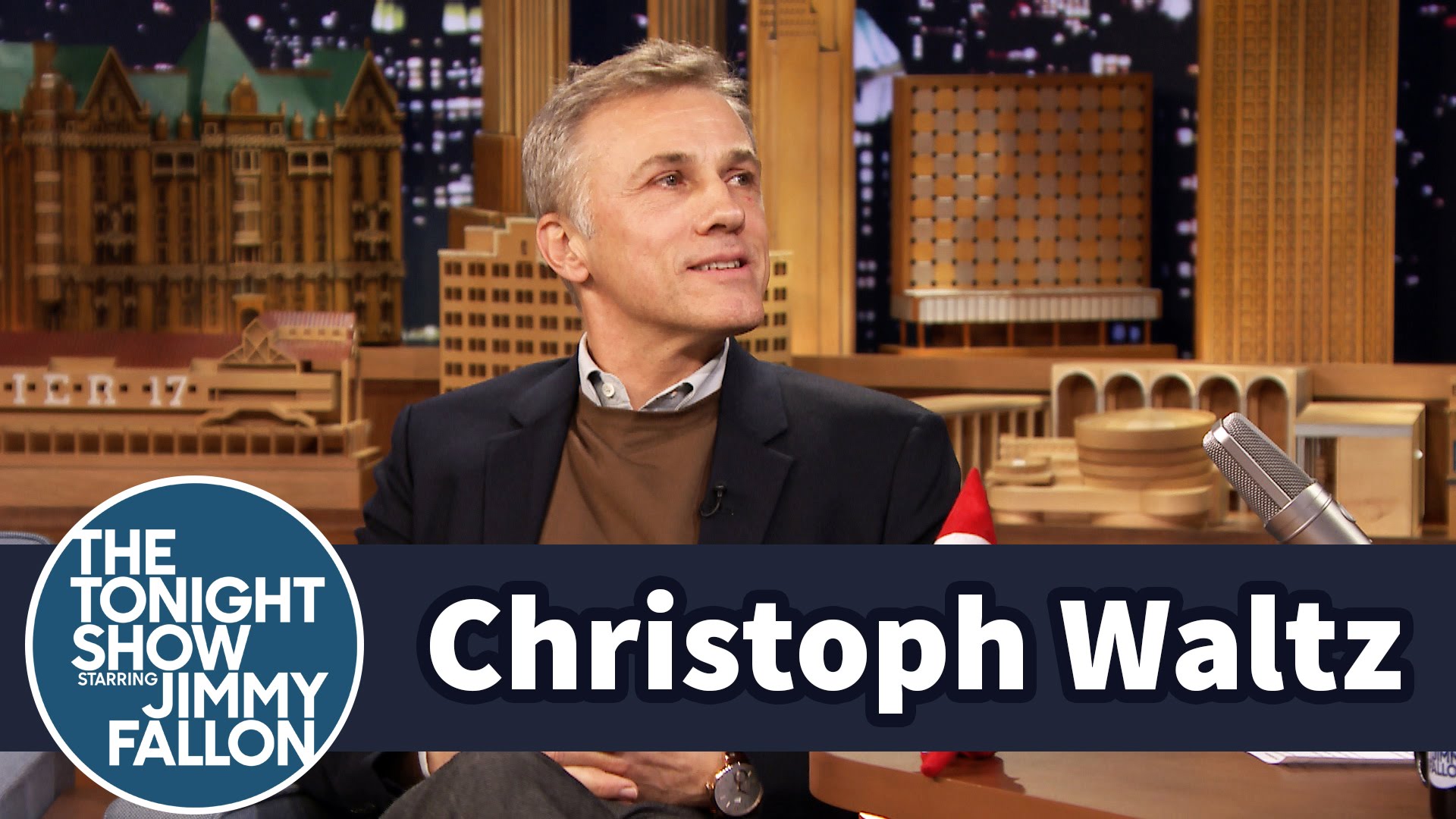 Austrian Actor Christoph Waltz Explains the Krampus Christmas Demon to ...