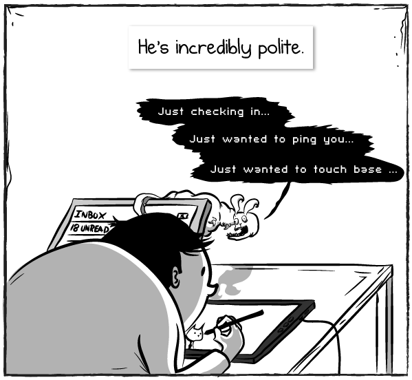 'My email is a monster', A Comic by The Oatmeal About the Persistent ...