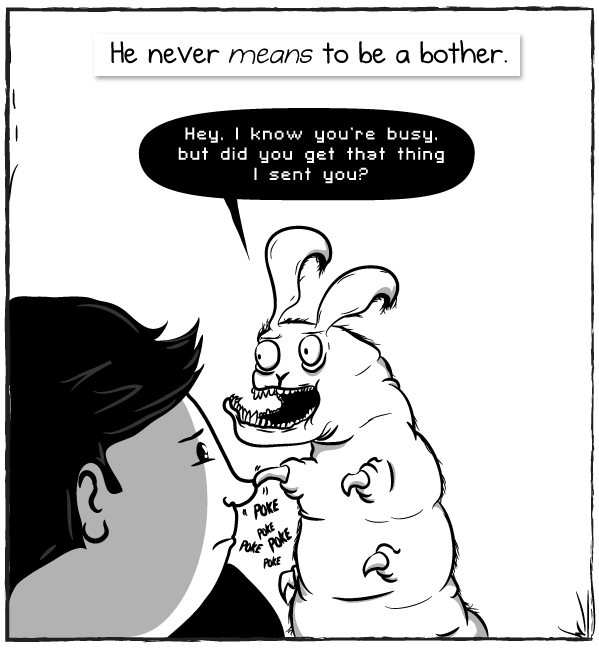 'My email is a monster', A Comic by The Oatmeal About the Persistent ...