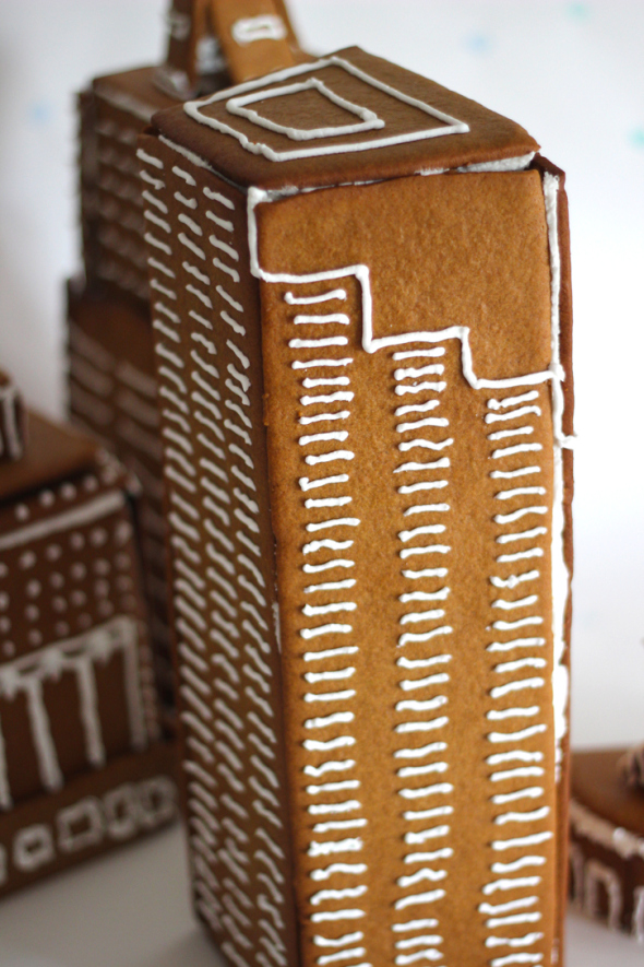 Iconic Buildings of Portland, Oregon Modeled in Gingerbread