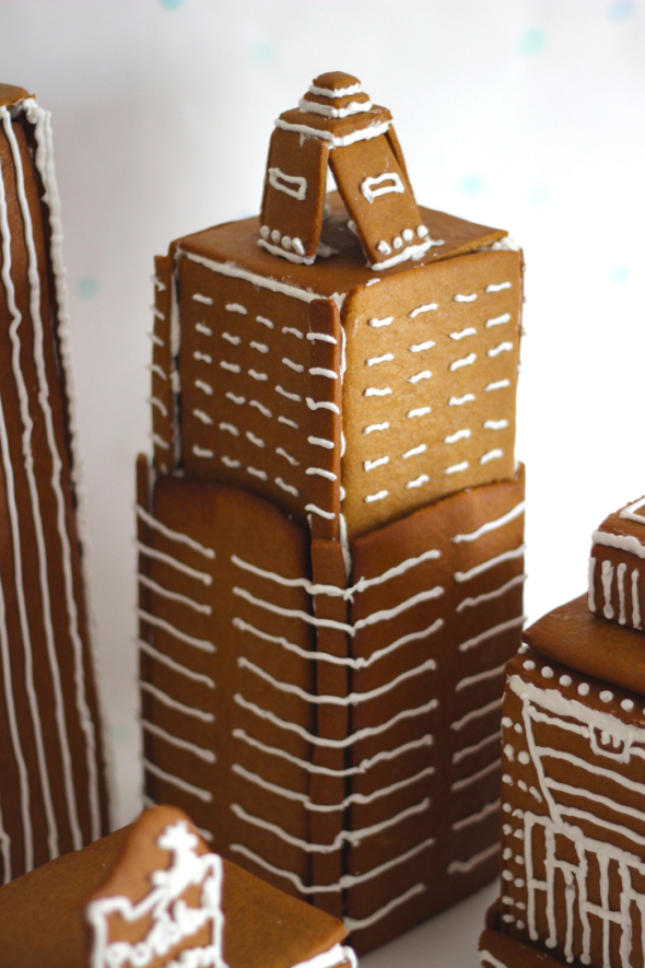 Iconic Buildings of Portland, Oregon Modeled in Gingerbread