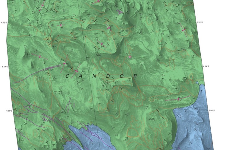 An Incredibly Detailed Geological and Structural Map of the West Candor ...