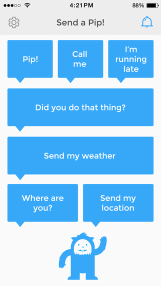 Pip, An Extremely Simple Messaging App That Sends Notes, Location and ...