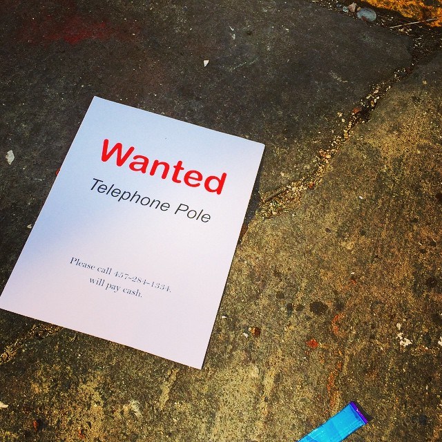 A Series of Humorous Signs Posted Around New York City by Comedian ...