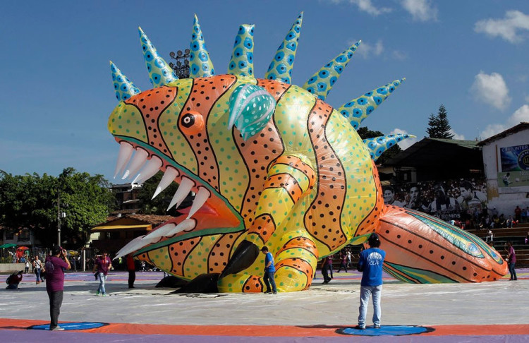 Giant Sculptural Balloons at the 14th Annual Solar Balloon Festival in ...