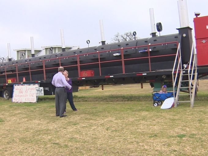 Undisputable Cuz, A Giant 40-Ton, 75-Foot-Long Barbecue Pit Up for Sale ...