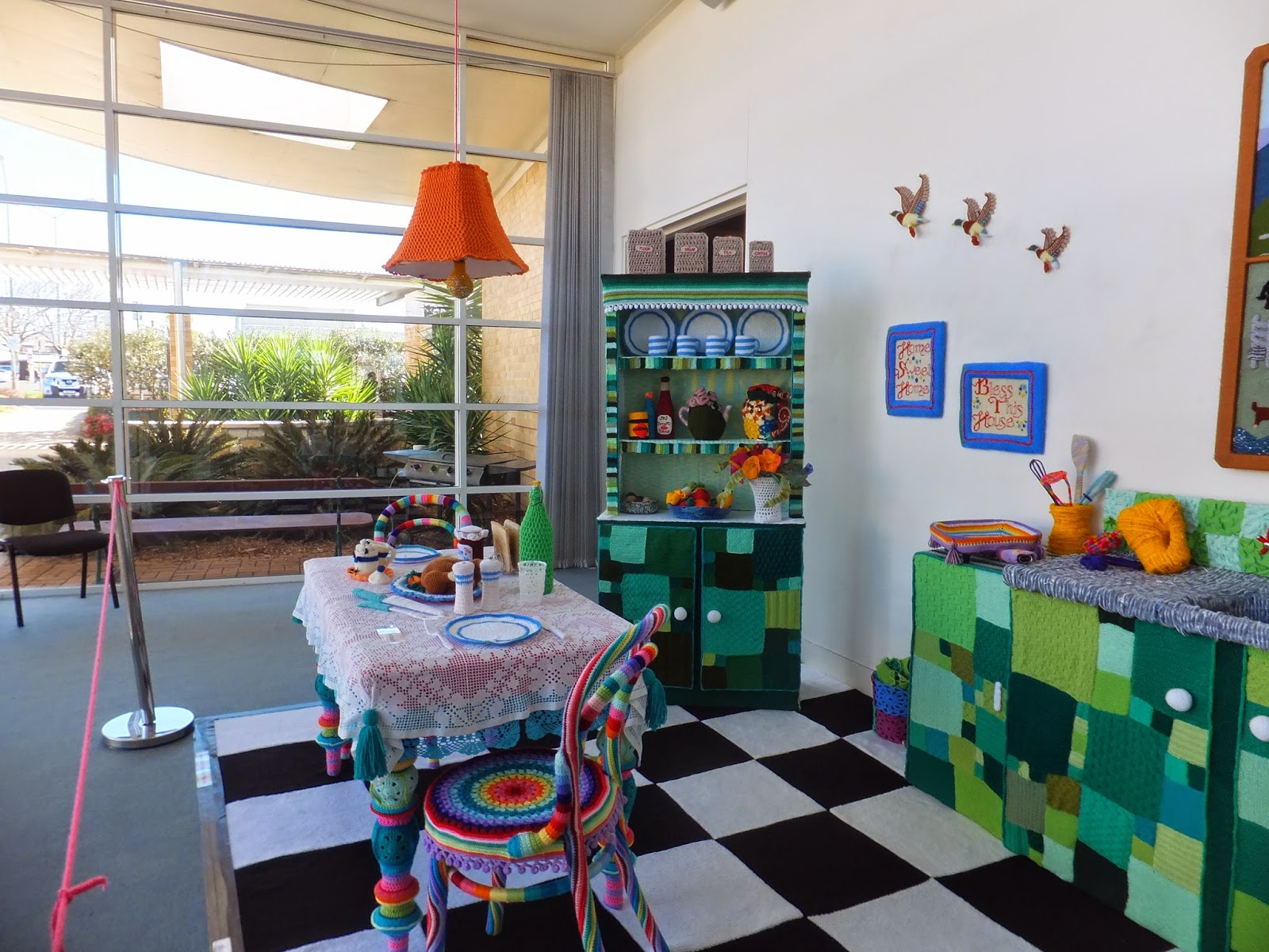 Australian Knitting Group Creates a Life-Sized Kitchen Replica Entirely ...
