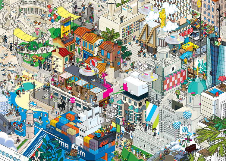 Digital Art Collective eBoy Is Making a Hyper-Detailed 'Pixorama' Pixel ...