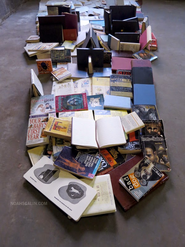 Artist Noah Scalin Creates an Anamorphic Skull Installation From ...