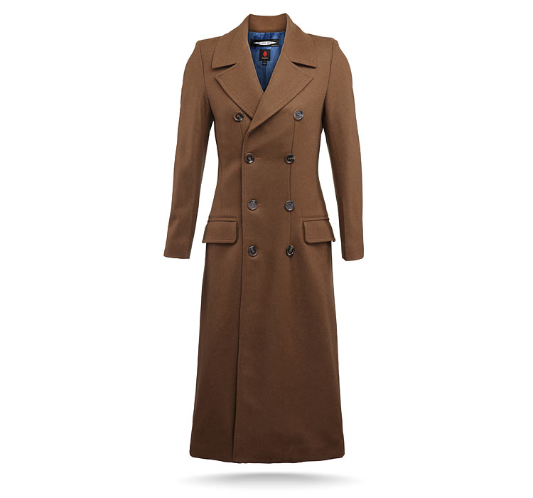 A Female Version of the Iconic Long Coat Worn by the Tenth Doctor in ...